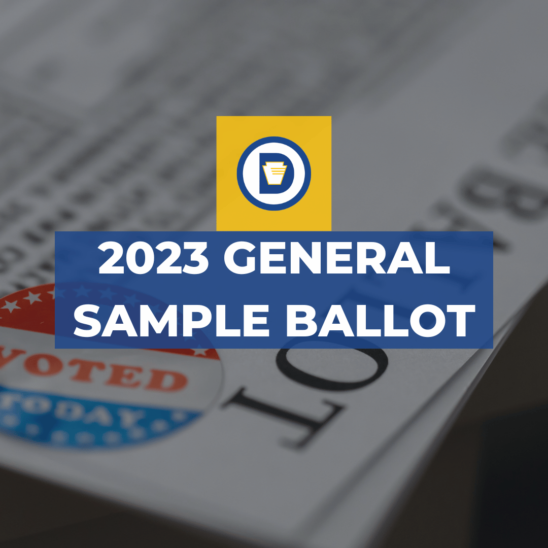 Get your 2023 General Election Sample Ballot! - Tredyffrin Township ...